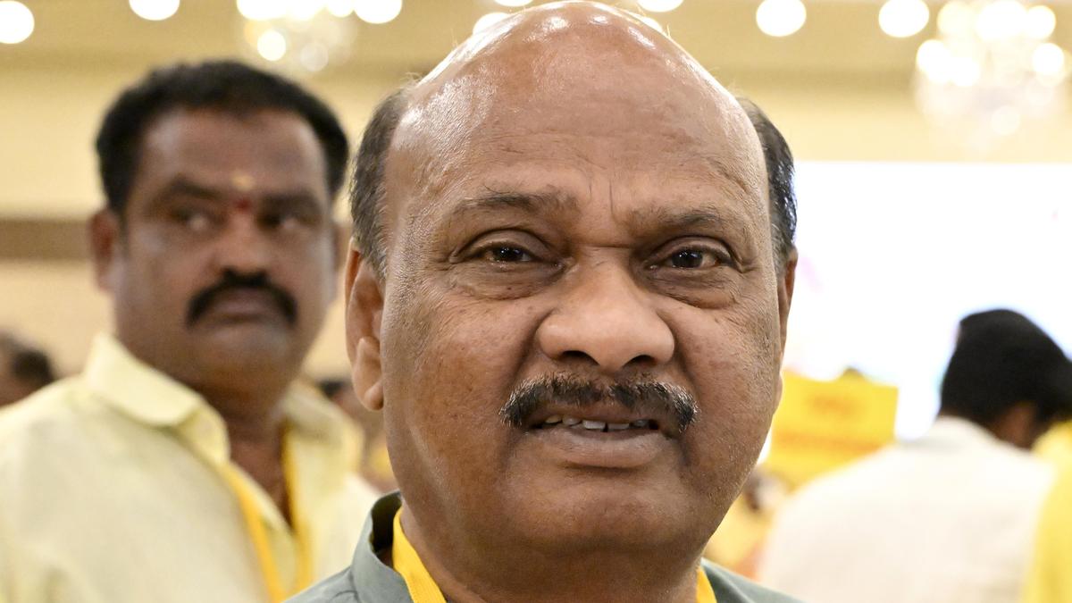 Good days ahead for Andhra Pradesh, says Speaker Ayyanna Patrudu - The Hindu